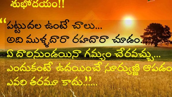 Telugu Good morning Greetings | Telugu Good morning quotes | Gettelugu